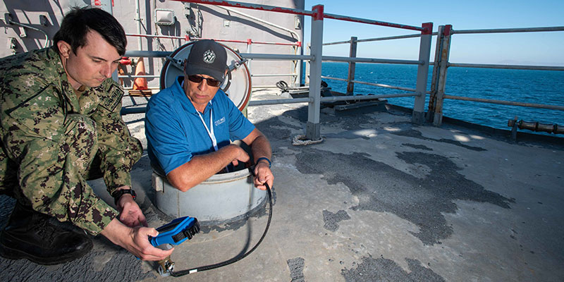 NCMS Supports Navy’s First REPTX Demonstration of Ship Maintenance ...