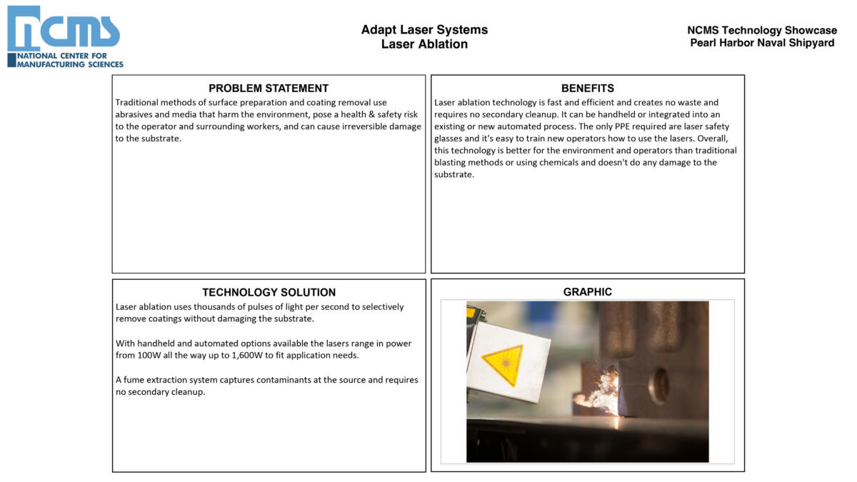 Adapt Laser – NCMS